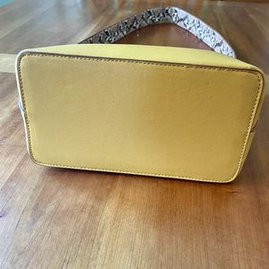 Mersi | Bags | Mersi Isabel Bucket Bag Yellow Vegan Leather | Poshmark